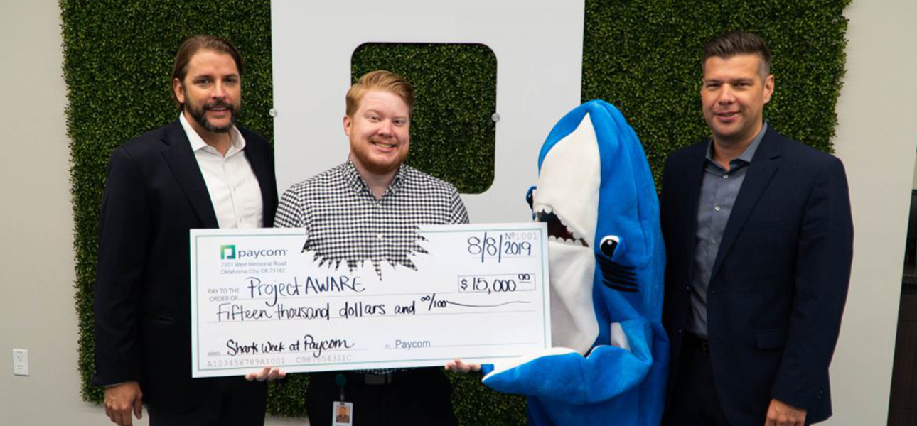 Paycom, Employees Raise Funds for Project AWARE’s Ocean Conservation ...